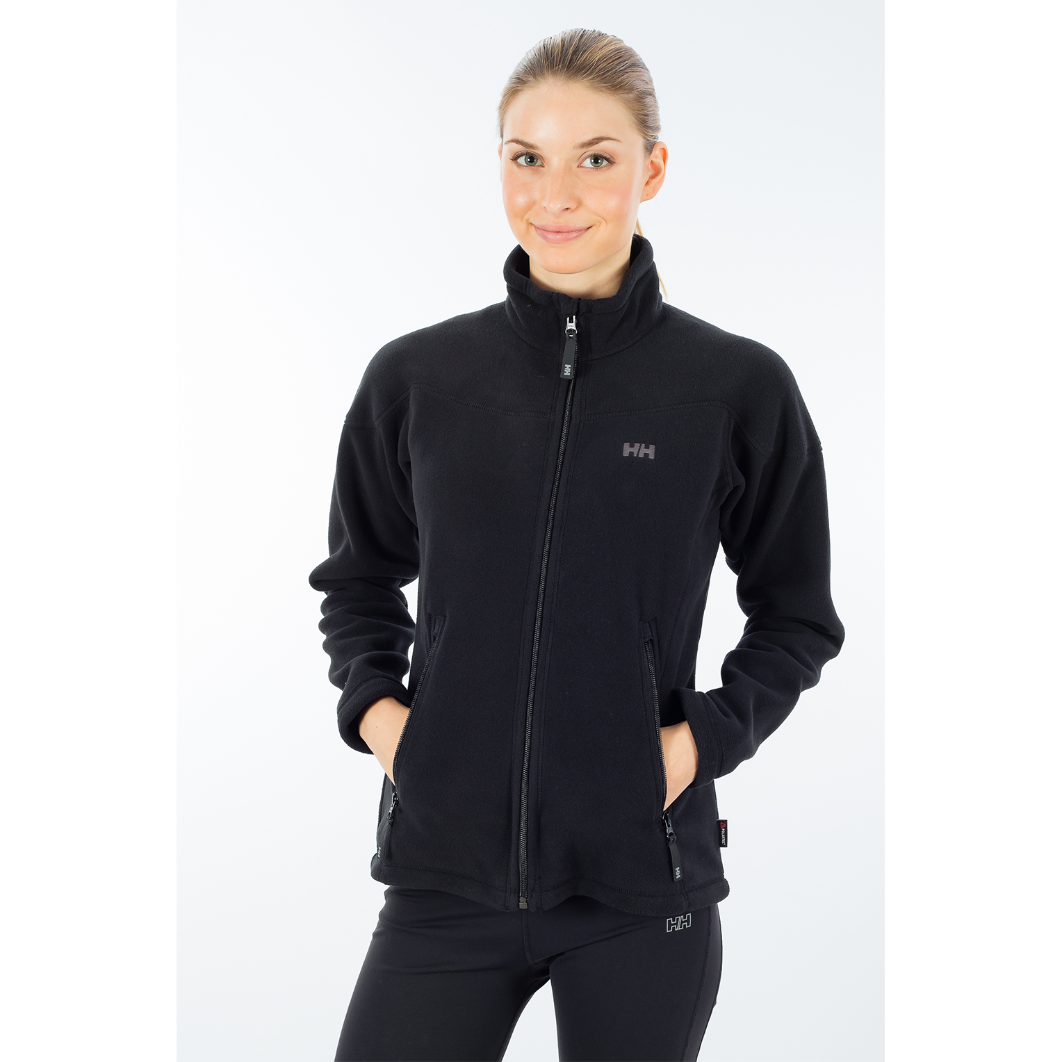 HELLY HANSEN GIACCA FLEECE ZERA 50499 W BLACK